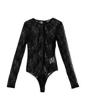 Versace Bodysuit Size Polyamide, Elastane - Black