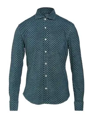 Paul & Shark Shirt Deep Teal Size Nylon, Elastane