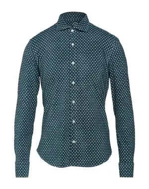 Paul & Shark Shirt Deep Teal Size Nylon, Elastane