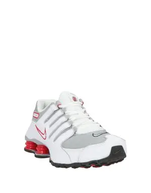 Nike Shox Nz Textile Fibers Sneakers - White