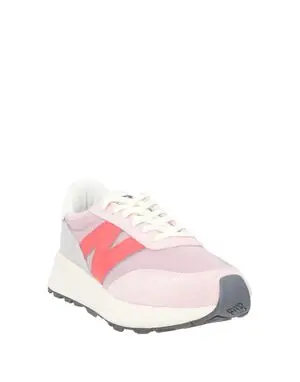 NEW BALANCE Leather And Textile Fiber Low-top Sneakers - Pink