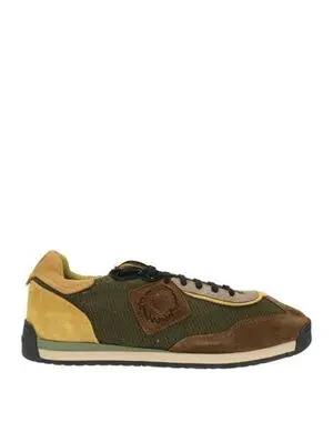 SATORISAN Sneakers Size Leather, Textile Fibers - Green
