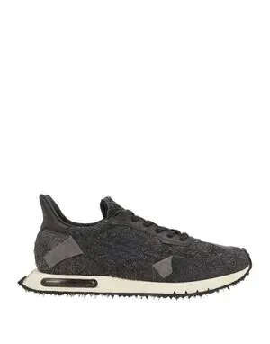 BEPOSITIVE Sneakers Leather Suede - Charcoal
