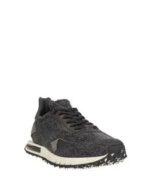BEPOSITIVE Sneakers Leather Suede - Charcoal