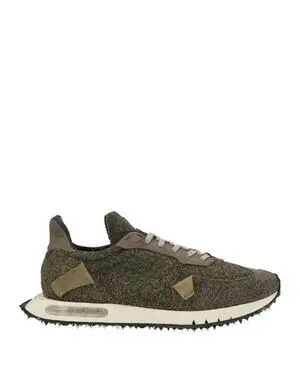 BEPOSITIVE Sneakers Military Size Leather - Green