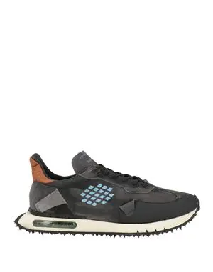 BEPOSITIVE Sneakers Charcoal Size Leather
