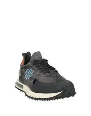 BEPOSITIVE Sneakers Charcoal Size Leather