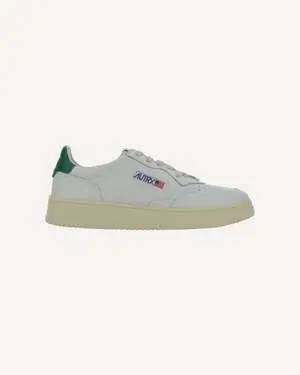 AUTRY Low 01 Leather Sneakers - White