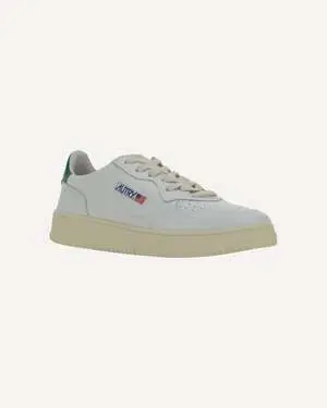 AUTRY Low 01 Leather Sneakers - White