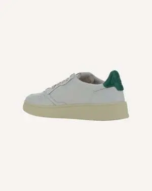 AUTRY Low 01 Leather Sneakers - White