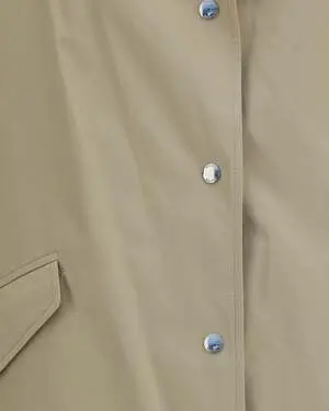 TOTEME Oversized Cotton Trench Coat - Beige