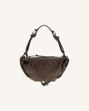 Isabel Marant Étoile Maia Shoulder Bag In Lambskin - Brown