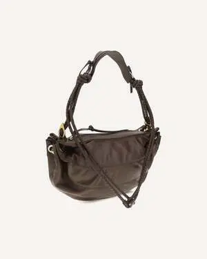 Isabel Marant Étoile Maia Shoulder Bag In Lambskin - Brown