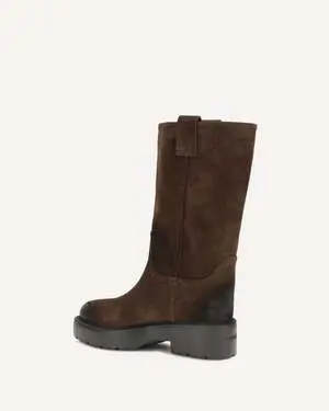 Miu Miu Suede Leather Boots
