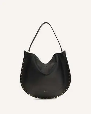 Isabel Marant Étoile Oskan Hobo Shoulder Bag - Black