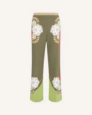 La DoubleJ Straight-leg Ambrosia Print Pants - Multicolour