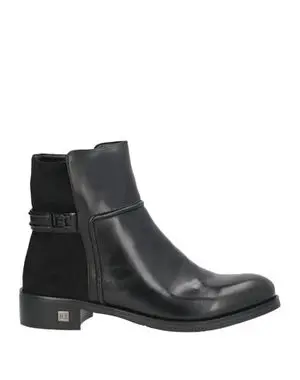 LAURA BIAGIOTTI Ankle Boots Size Textile Fibers - Black
