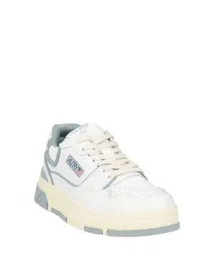 AUTRY Leather And Textile Fiber Low-top Sneakers - White