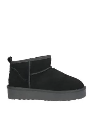 S BY SANTINI Ankle Boots Size Leather - Black