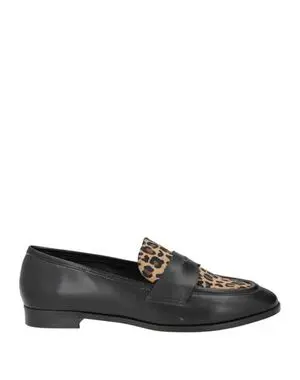NILA & NILA Loafers Size Textile Fibers, Synthetic Material - Black