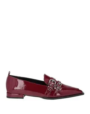 NILA & NILA Loafers Burgundy Size Leather - Red