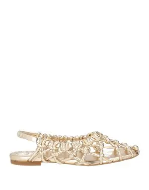 ODISSI Metallic Slingback Ballet Flats