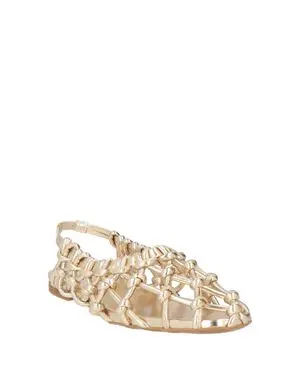 ODISSI Metallic Slingback Ballet Flats