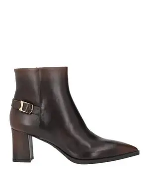 Santoni Ankle Boots Dark Size Leather - Brown