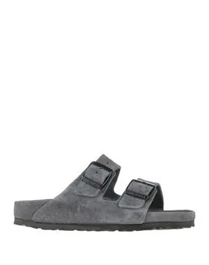 BIRKENSTOCK Sandals Size Leather - Grey