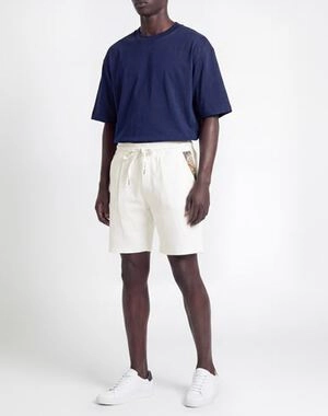 TAKESHY KUROSAWA Athletic Jersey Shorts - White