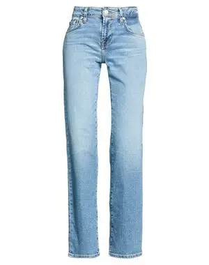 7 For All Mankind Jeans Size Cotton, Modal, Elastomultiester, Elastane - Blue