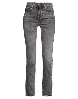 7 For All Mankind Jeans Size Cotton, Lyocell, Elastomultiester, Elastane - Black