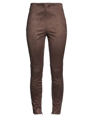 CARACTÈRE Skinny Pants - Dark Brown