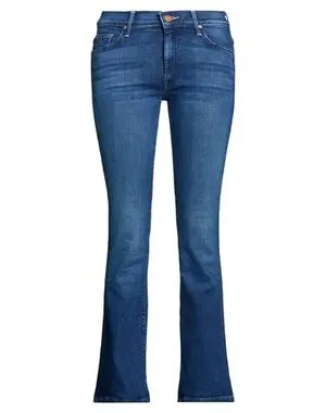 MOTHER Jeans Size Cotton, Modal, Polyester, Elastane - Blue