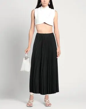 OLTRE Maxi Skirt Size Polyester, Viscose, Elastane