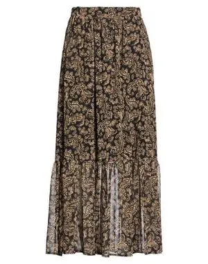 KAOS Maxi Skirt Size Polyester - Black