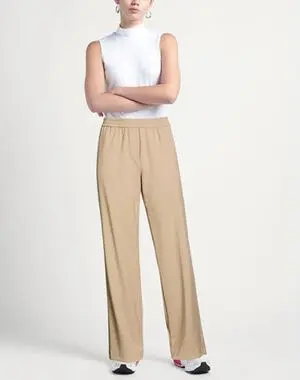 KAOS Pants Khaki Size Polyester, Viscose, Elastane
