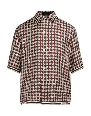 Amiri Shirt Chocolate Size Silk