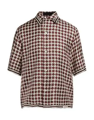 Amiri Shirt Chocolate Size Silk