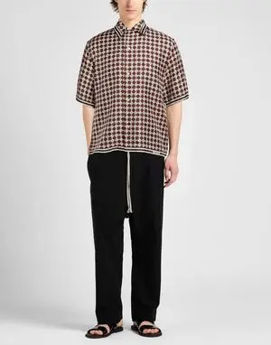Amiri Shirt Chocolate Size Silk