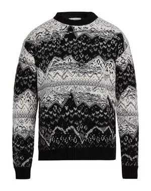 LANEUS Sweater Size Wool, Cashmere - Grey