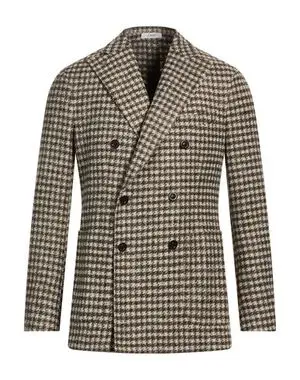 Boglioli Blazer Taupe Size Acrylic, Virgin Wool, Polyester - Grey