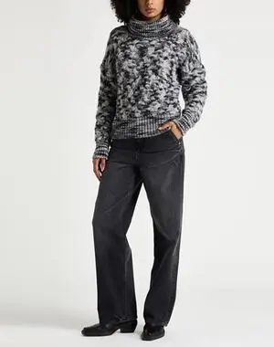 MANILA GRACE Turtleneck Light Size Wool, Polyamide