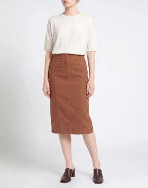 120% Lino Midi Skirt