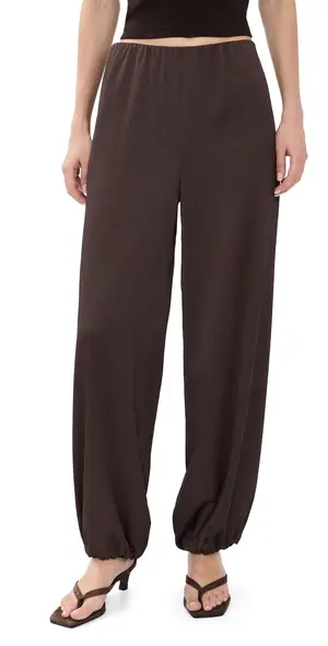 Vince Plisse Crinkle Balloon Pants