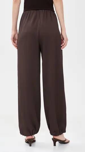 Vince Plisse Crinkle Balloon Pants