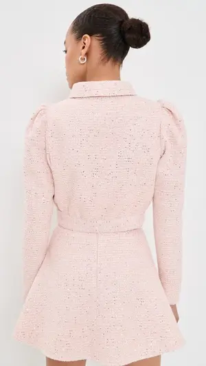 Bardot Bennett Bouclé Jacket With Sequin Embellishments