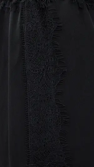 Vince Lace Trim Pull On Trousers