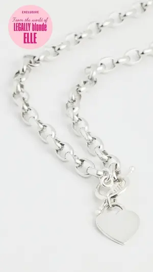 Shashi Heart Charm Necklace