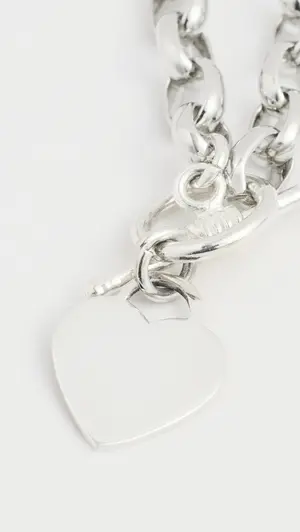 Shashi Heart Charm Necklace